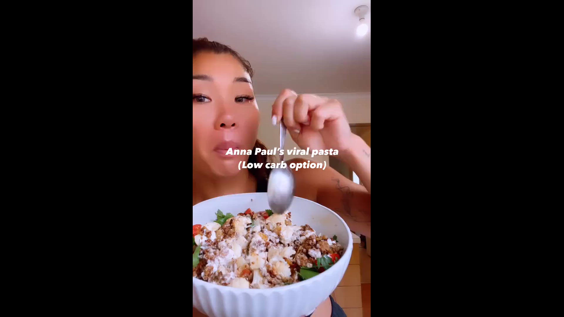 Anna Paul's viral pasta (low carb option) | Media.com